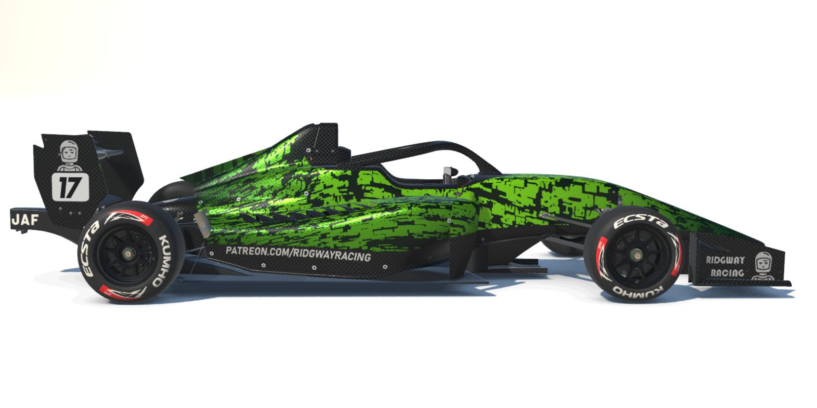 25S1 RIDGWAY RACING GREEN by Robert Ridgway - Trading Paints