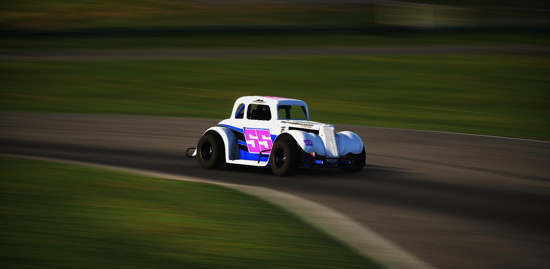 Landon Thrasher legend car replica by Brody Wakefield - Trading Paints