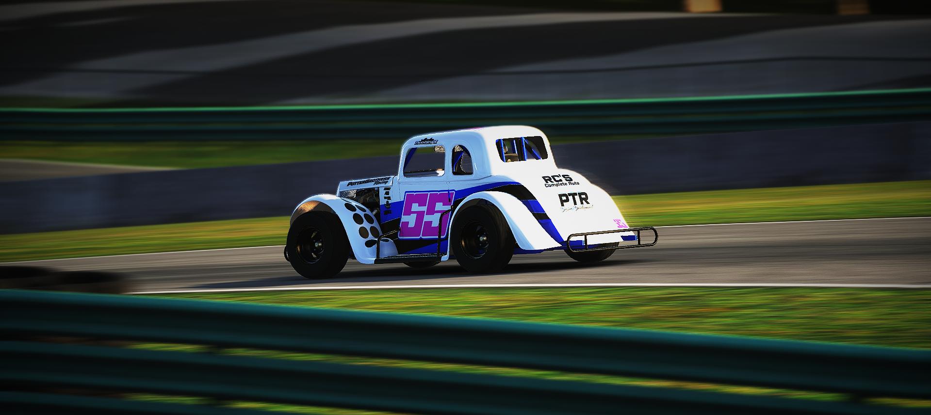 Landon Thrasher legend car replica by Brody Wakefield - Trading Paints