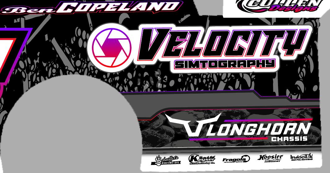 Ben Copeland Black Gray DLM by Connor Cullen - Trading Paints