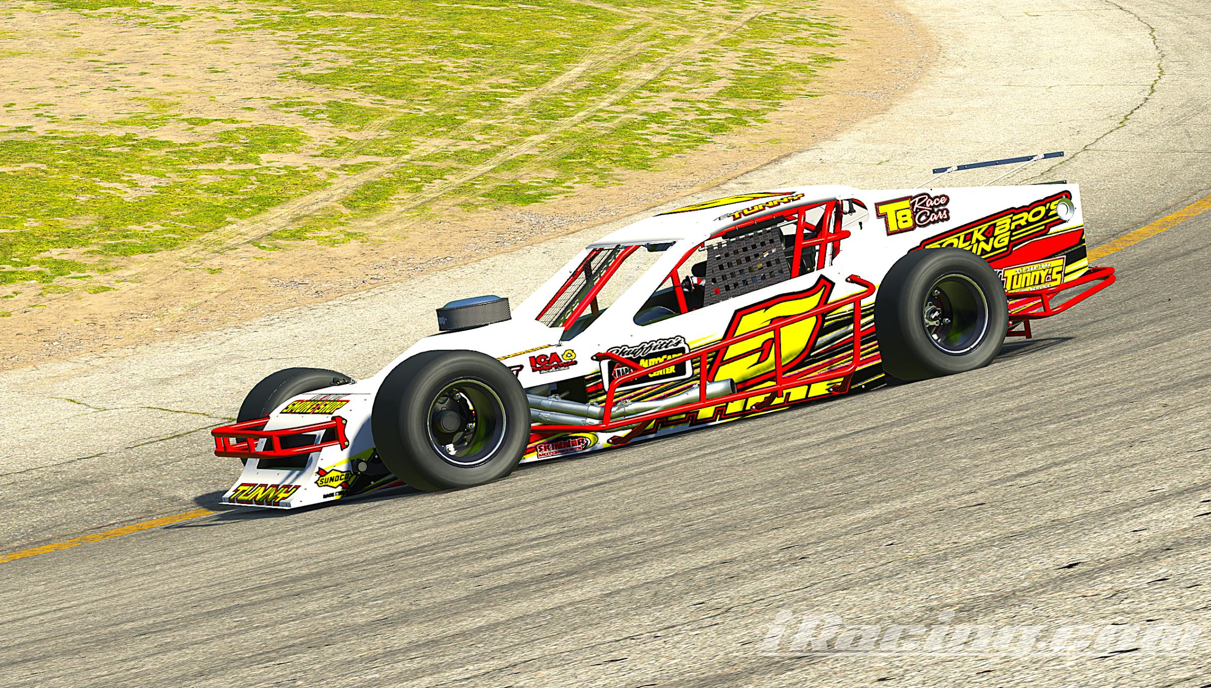 Ben Tunny Flo Yellow and Red Sk Mod by Dalton J Conner - Trading Paints