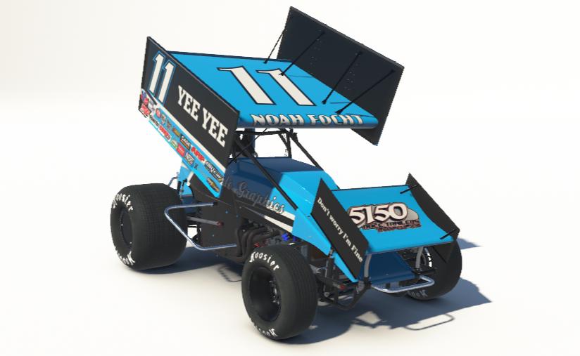 Noahs Sprint Car Scheme by Knox Keckler - Trading Paints
