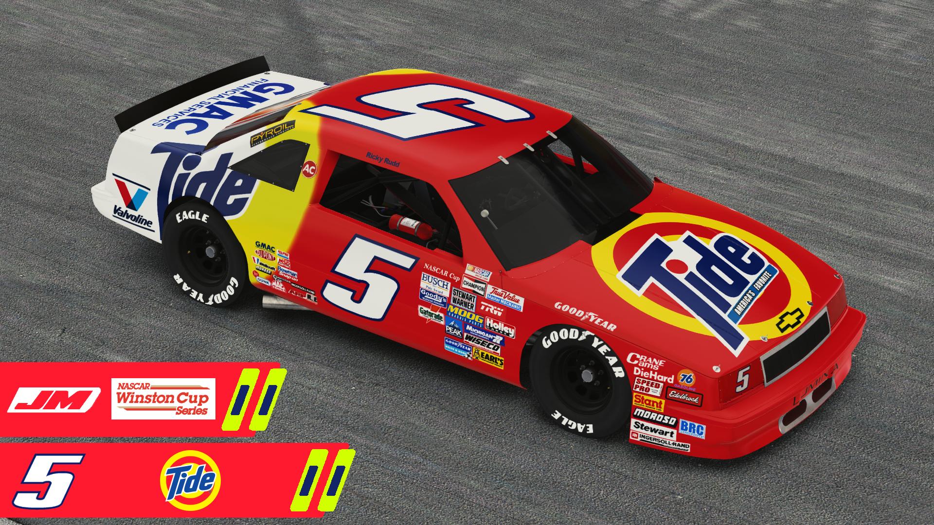 1993 #5 Ricky Rudd - Tide Chevrolet Lumina by Jeffery Majtyka - Trading ...