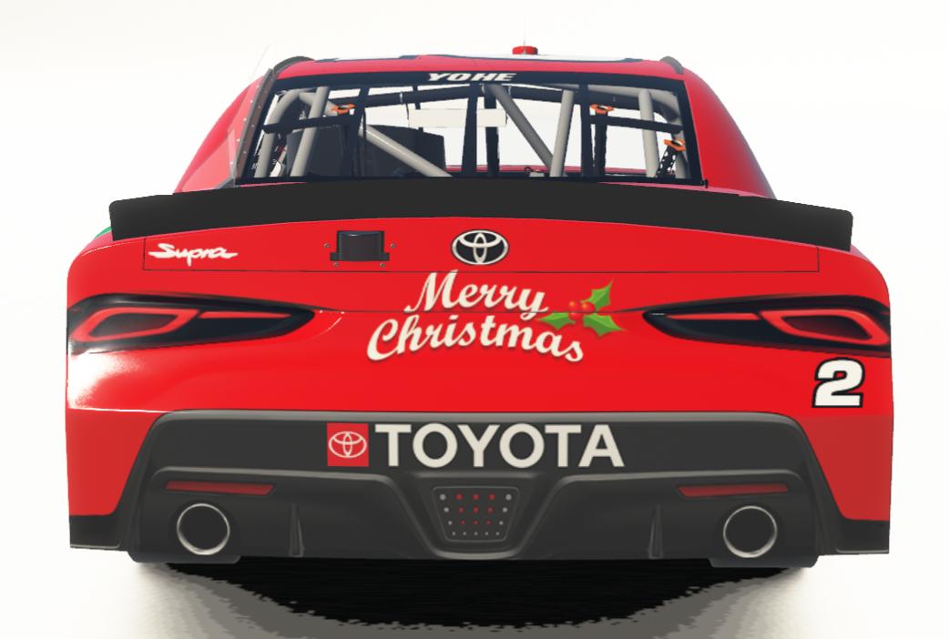Merry Christmas Coke Toyota Supra by Tyrone Yohe - Trading Paints