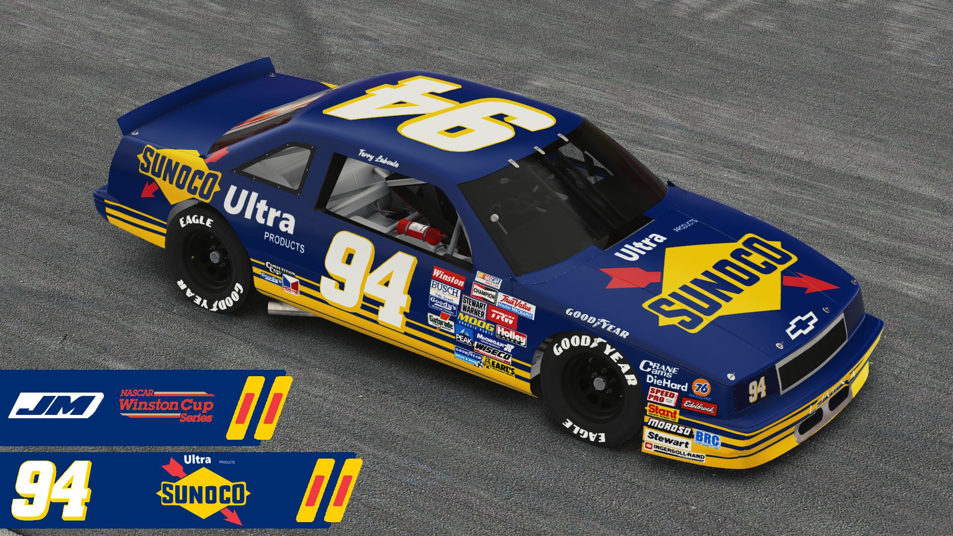 1992 #94 Terry Labonte - Sunoco Chevrolet Lumina by Jeffery Majtyka ...