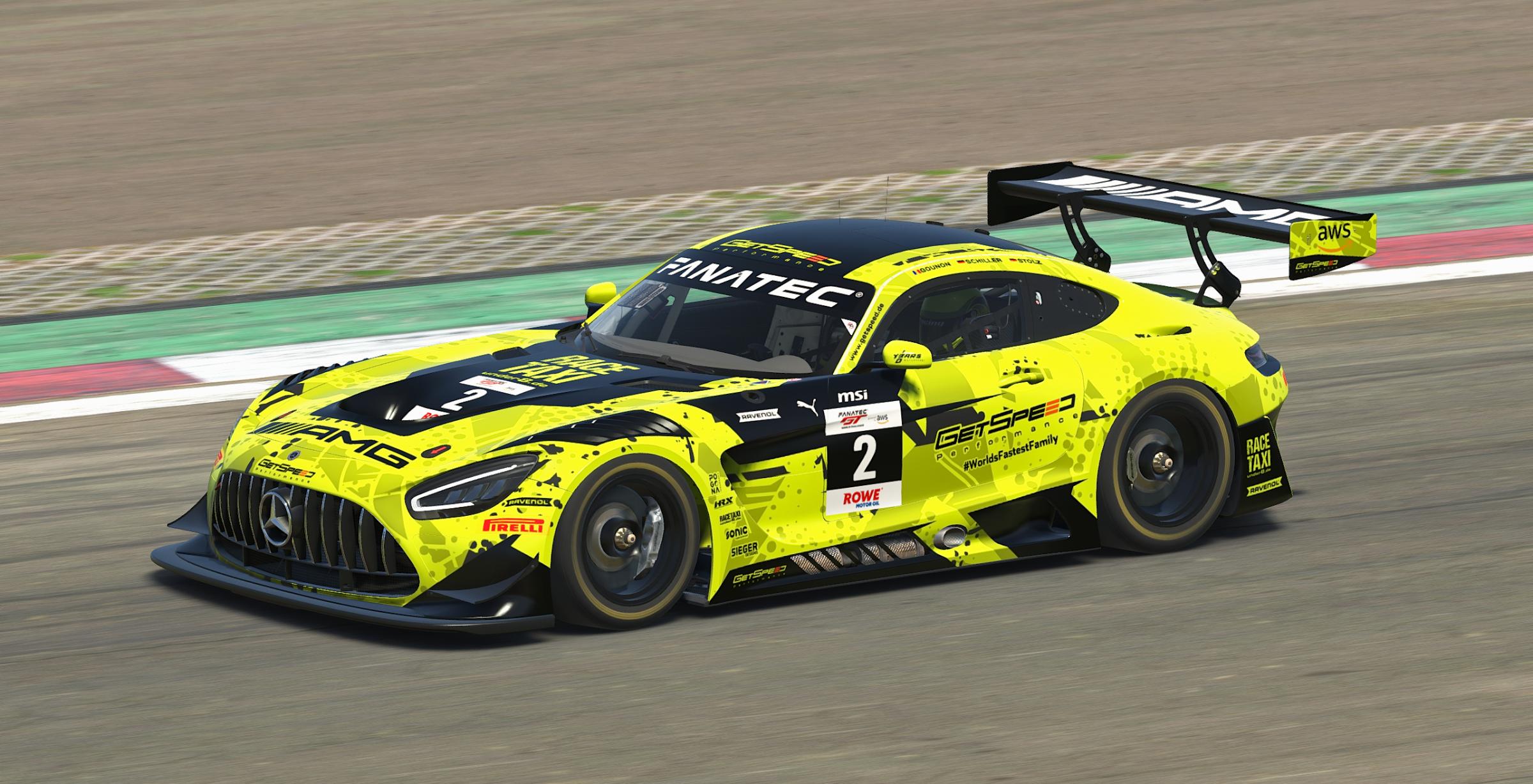 Mercedes-AMG Team GetSpeed 2024 GTWCE by Brendan Langlois - Trading Paints