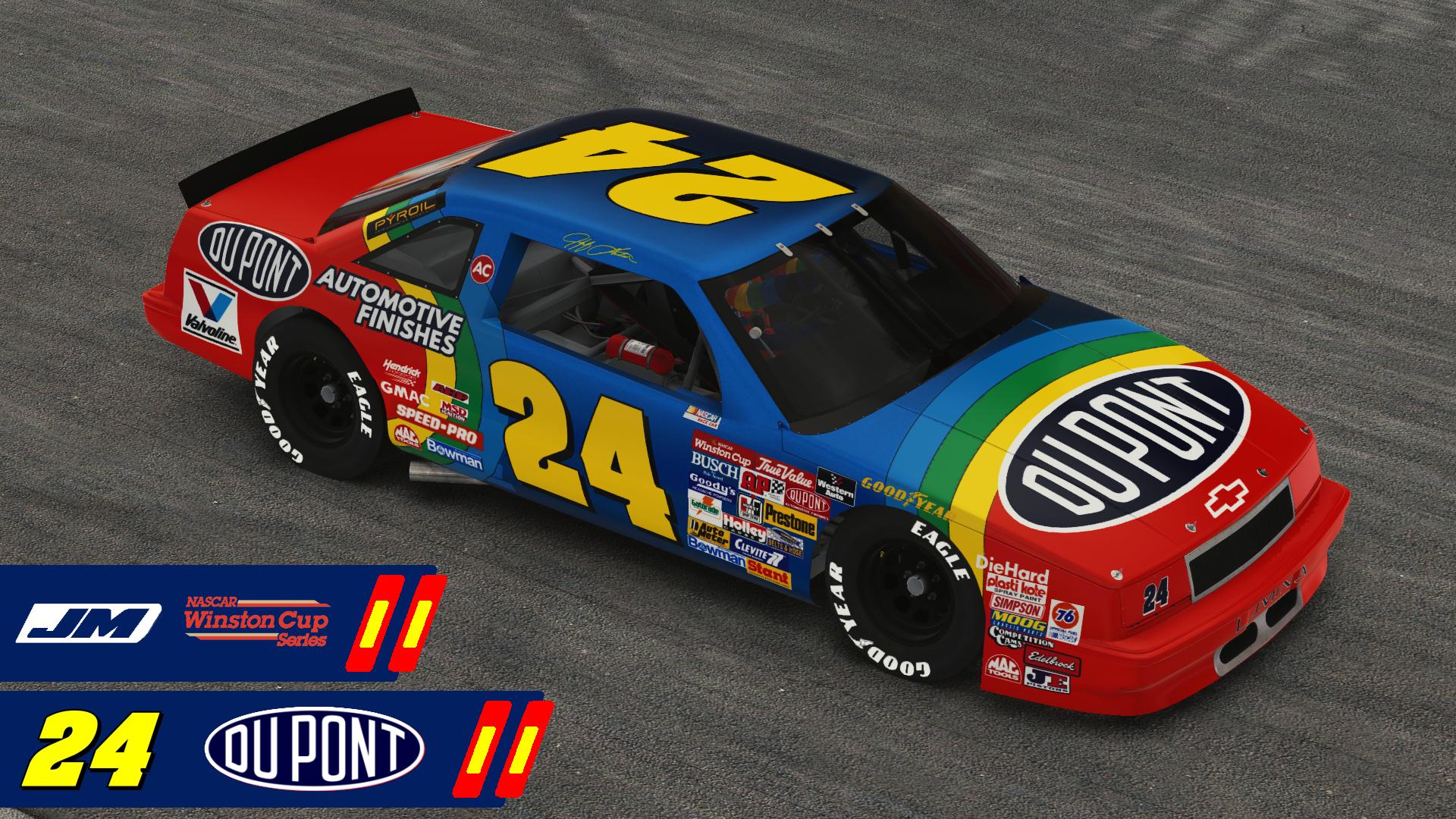 1993 #24 Jeff Gordon - DuPont Chevrolet Lumina by Jeffery Majtyka ...