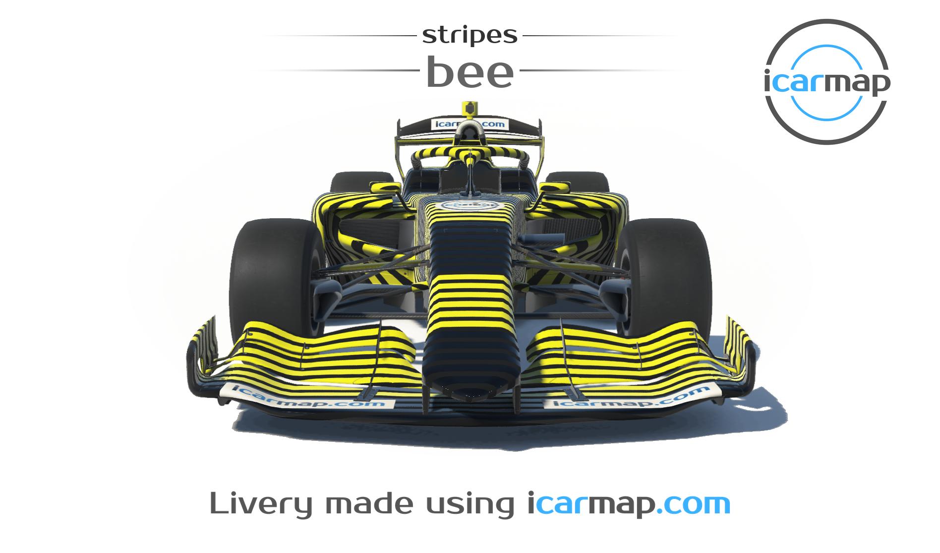 Stripes - Bee (Super Formula SF23) by Will M. - Trading Paints