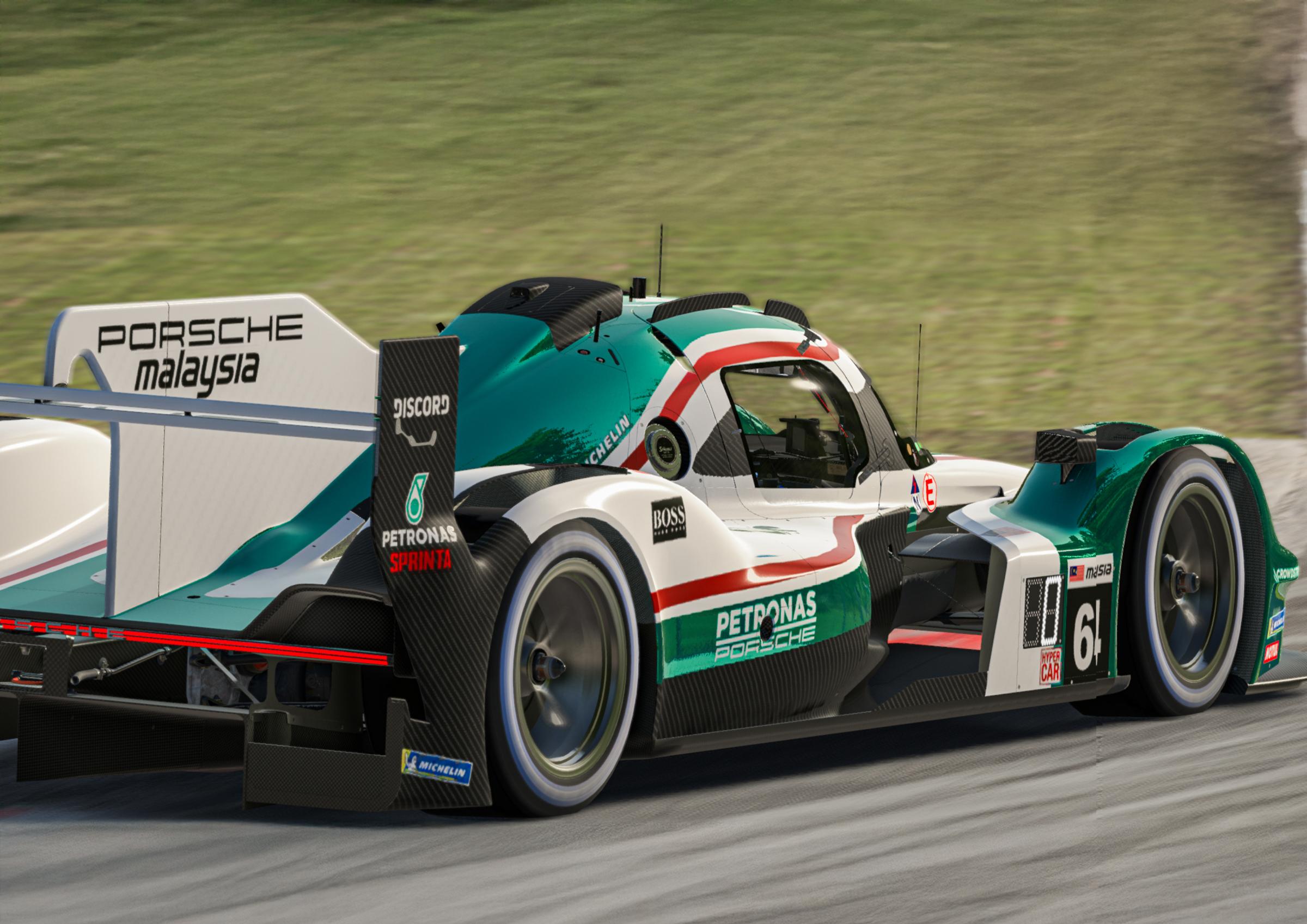 Porsche 963 GTP Petronas by Ridhwan Arshad - Trading Paints