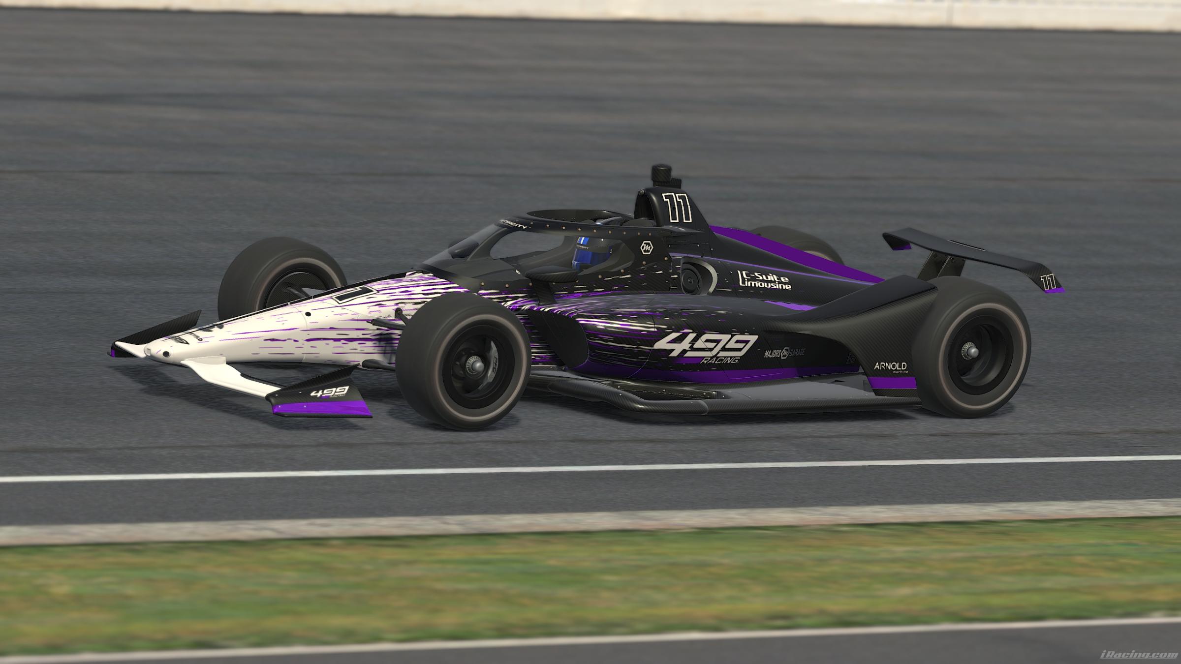 499RACING - Dallara iR-18 4.0 (Purple) by Nick Eby - Trading Paints
