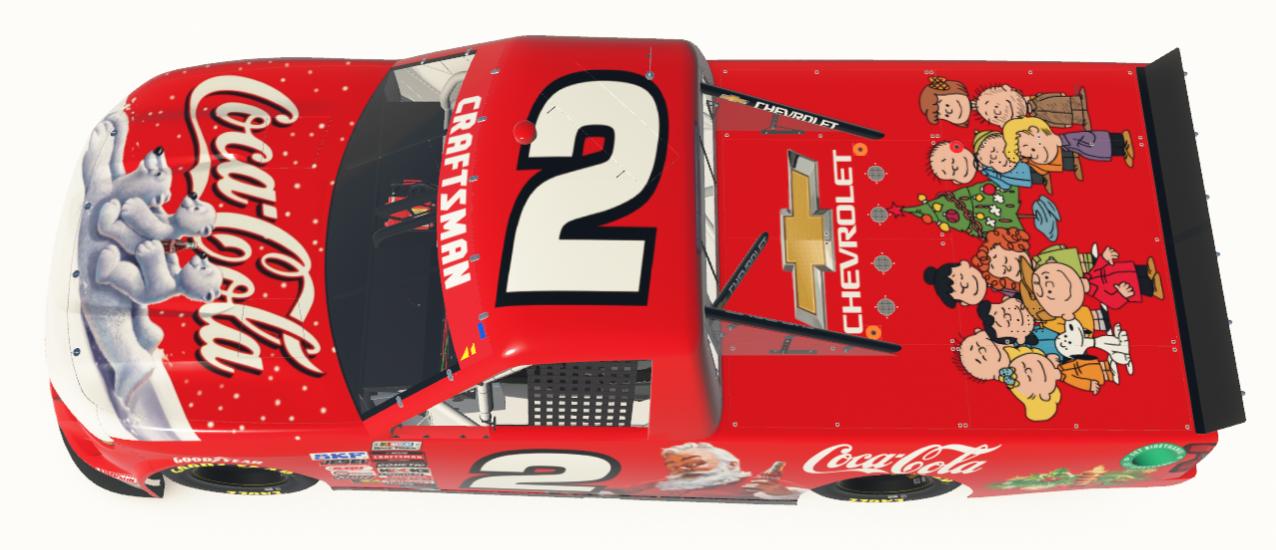 Christmas Coke Silverado by Tyrone Yohe - Trading Paints