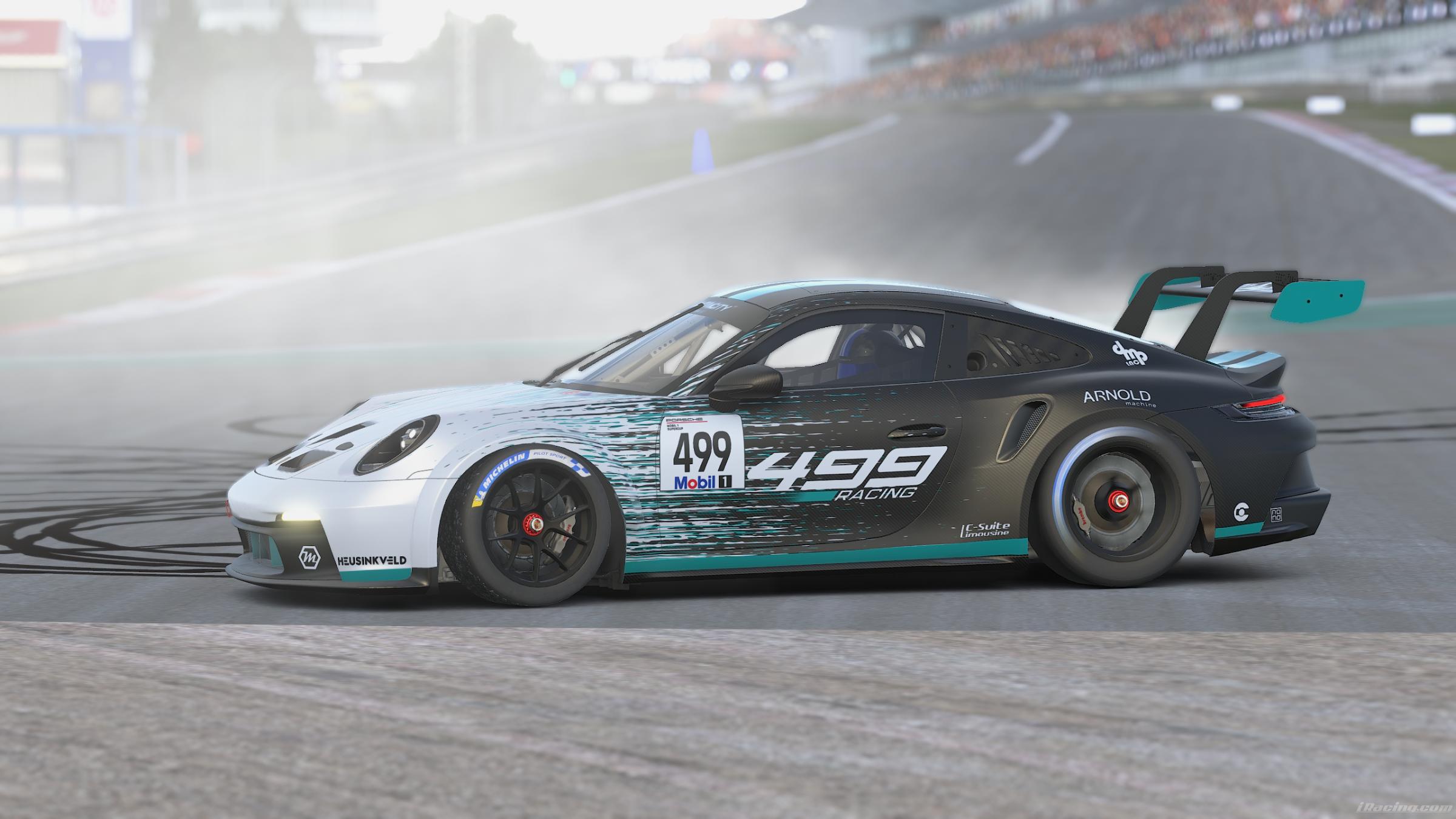 499RACING - Porsche 911 GT3 Cup (992) 4.0 (Cyan) by Nick Eby - Trading ...