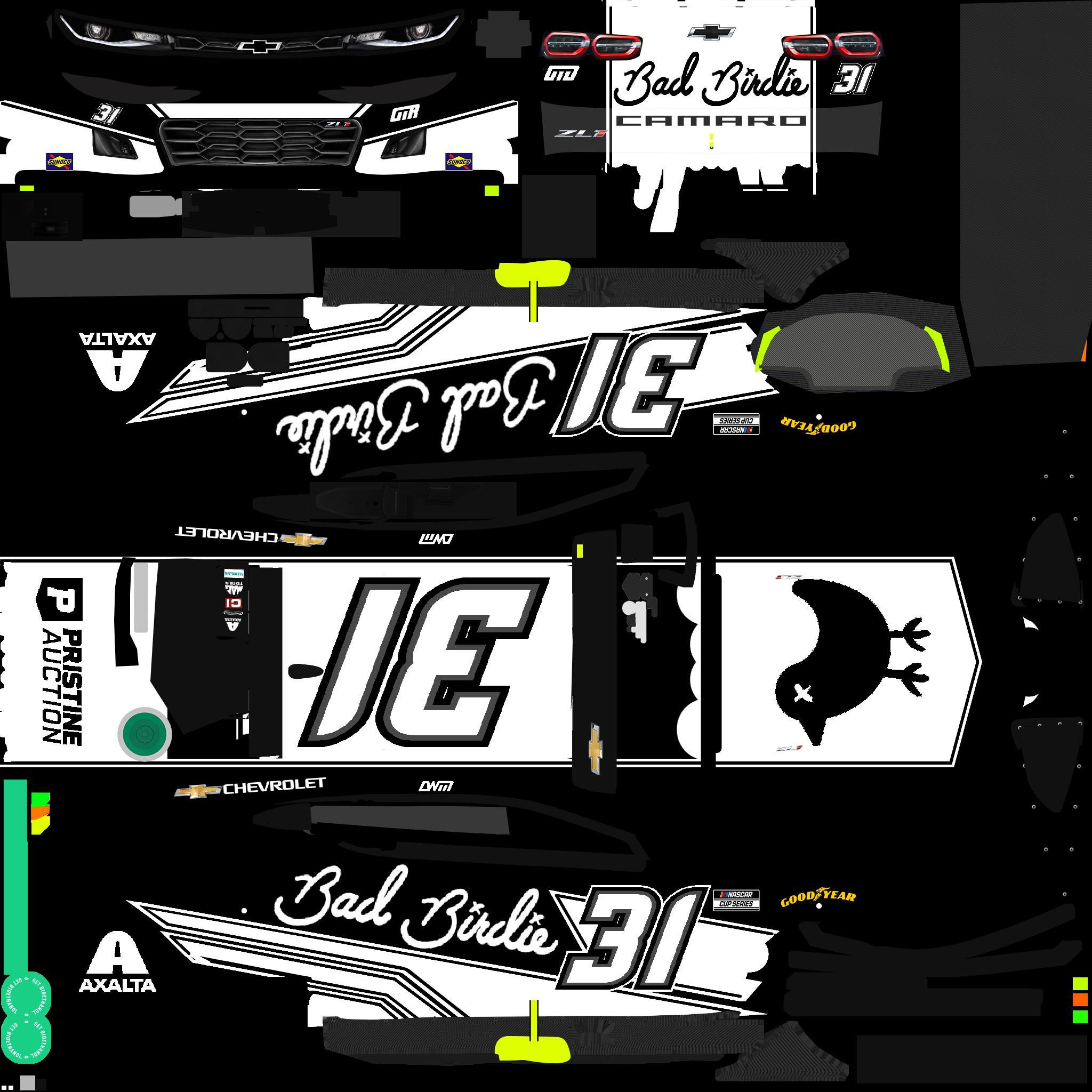 Bad Birdie Next Gen Stamped by Connor W Murphy - Trading Paints