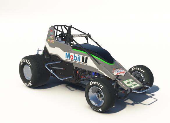 2025 CortHansen #55c USAC Sprint by Cort Hansen - Trading Paints