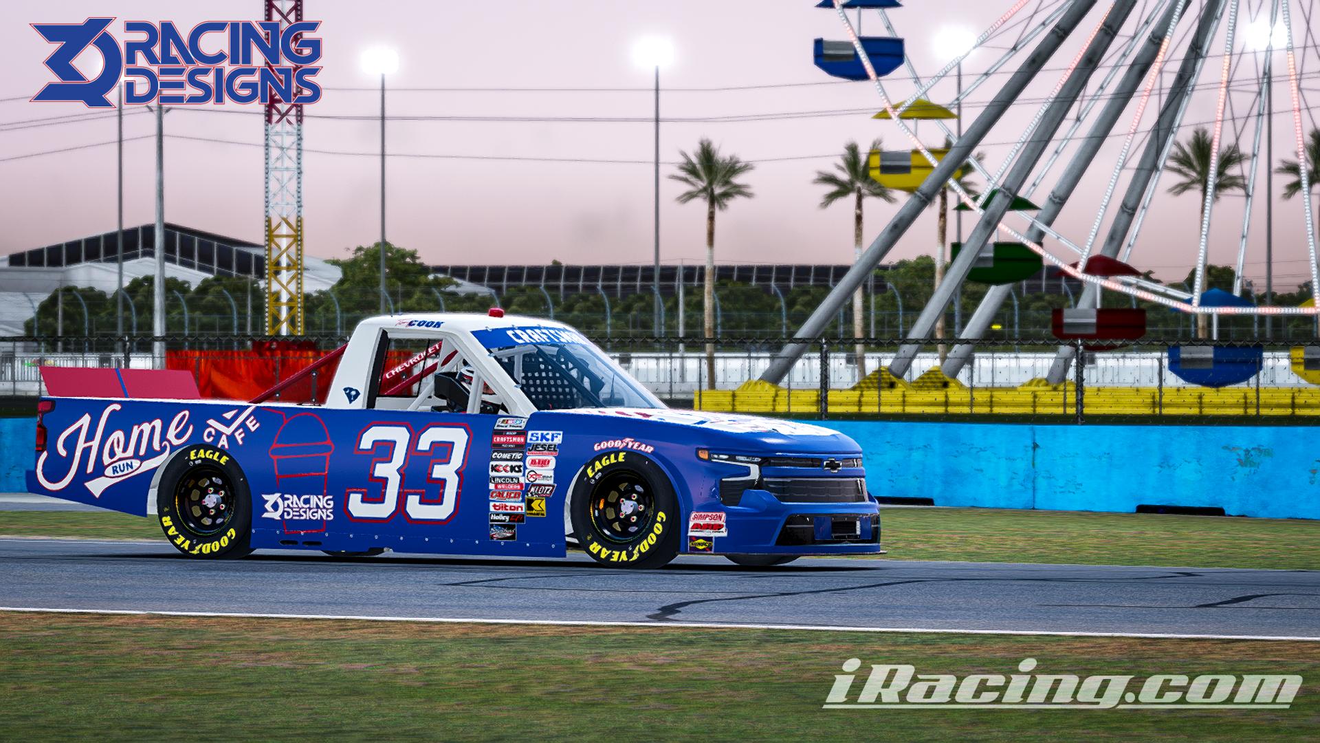 Tony Cook #33 Home Run Cafe Chevrolet Silverado by Johnathan Smith3 ...