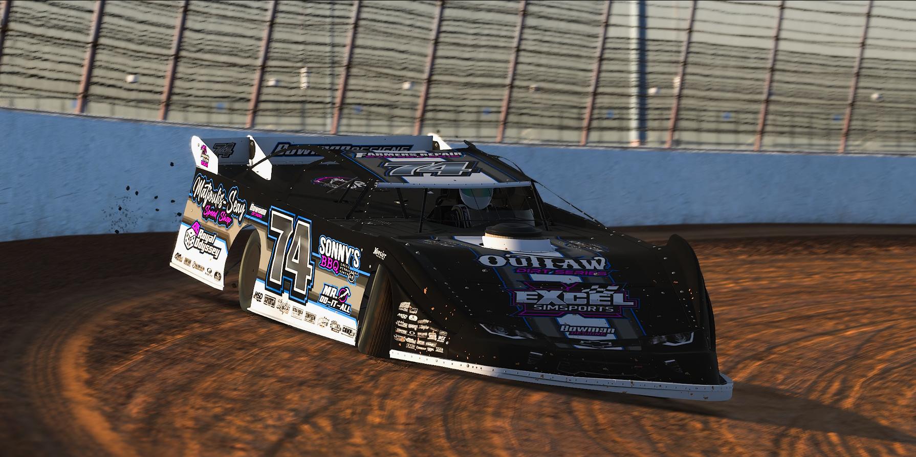 Shawn Grimes Dirt Late Model: Bowman Designs by Tyler Bowman4 - Trading ...