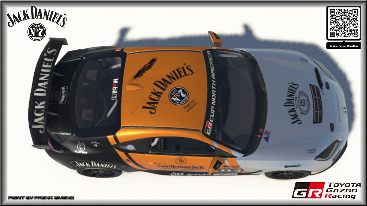 Jack Daniels Toyota GR86 by Frank Amend - Trading Paints
