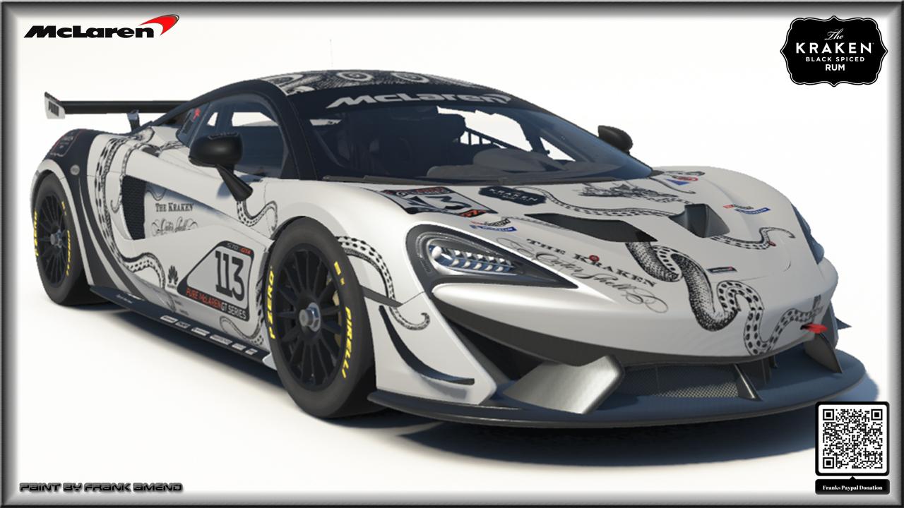 Kraken Mclaren 570s GT4 by Frank Amend - Trading Paints