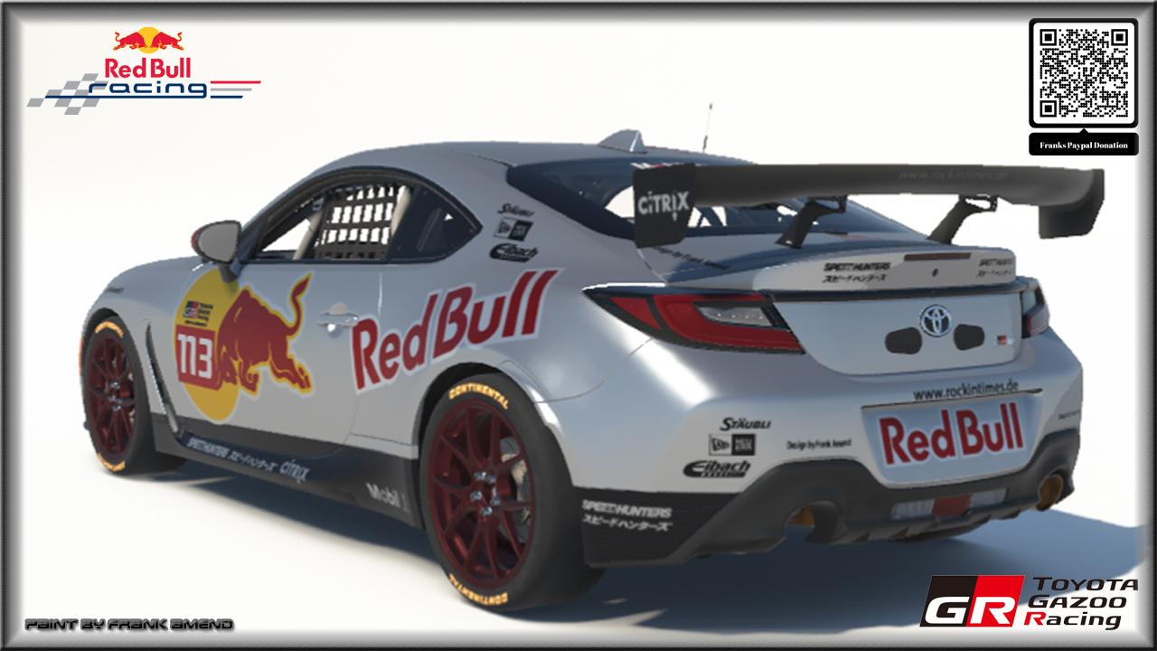 Red Bull Silver CamoToyota GR86 by Frank Amend - Trading Paints