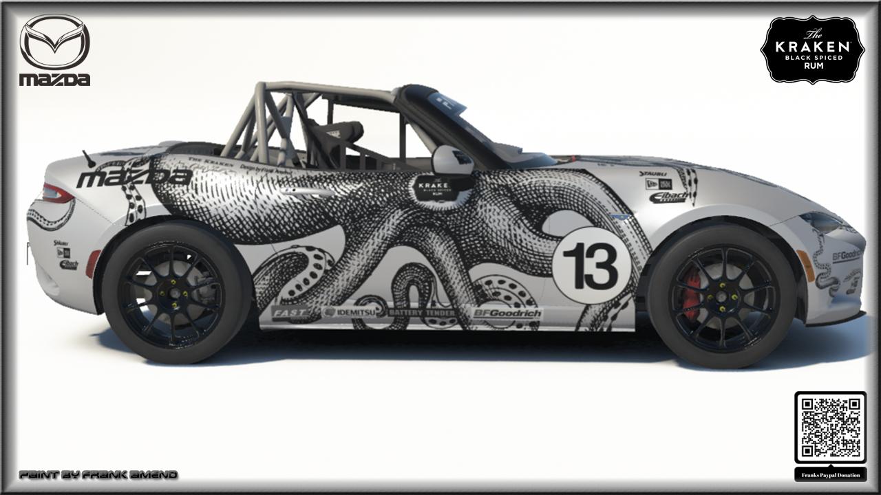 Kraken Mazda MX5 2016 by Frank Amend - Trading Paints