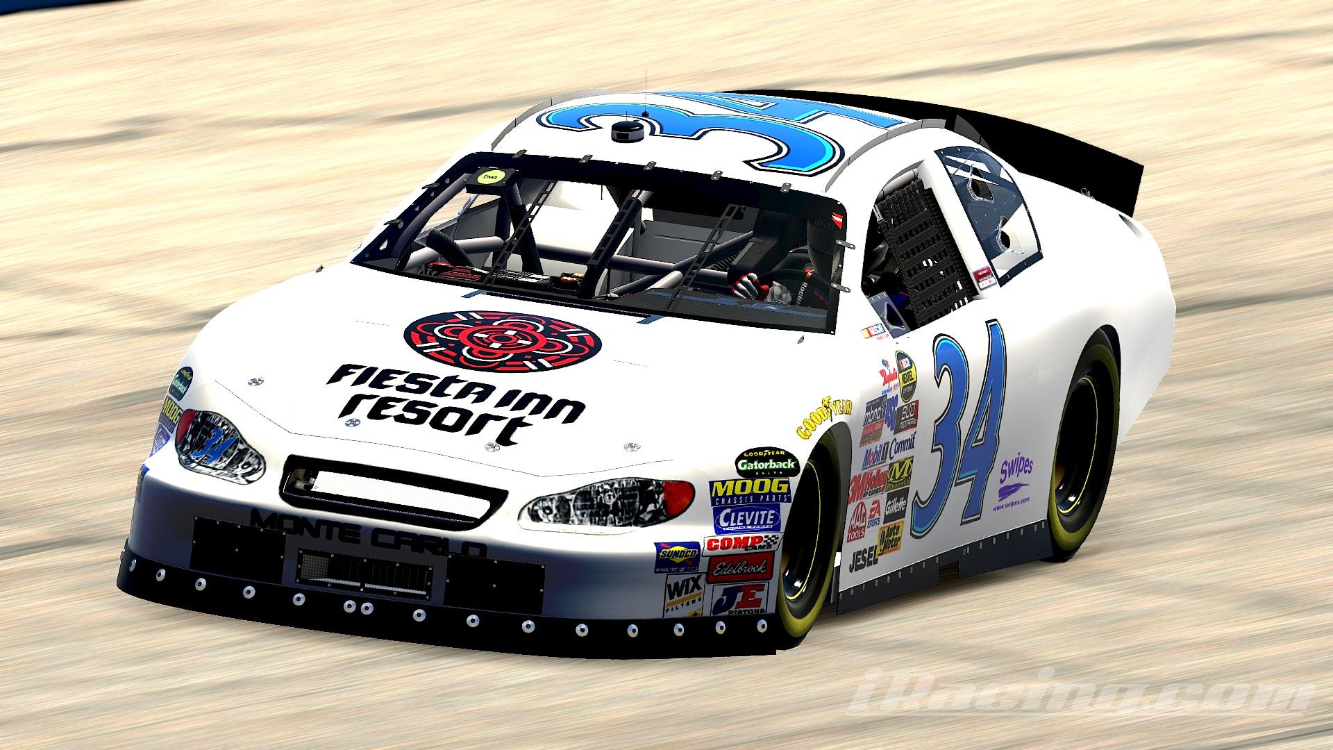 #34 Chad Chaffin 2005 Fiesta Inn Resort Chevrolet Monte Carlo Sim ...