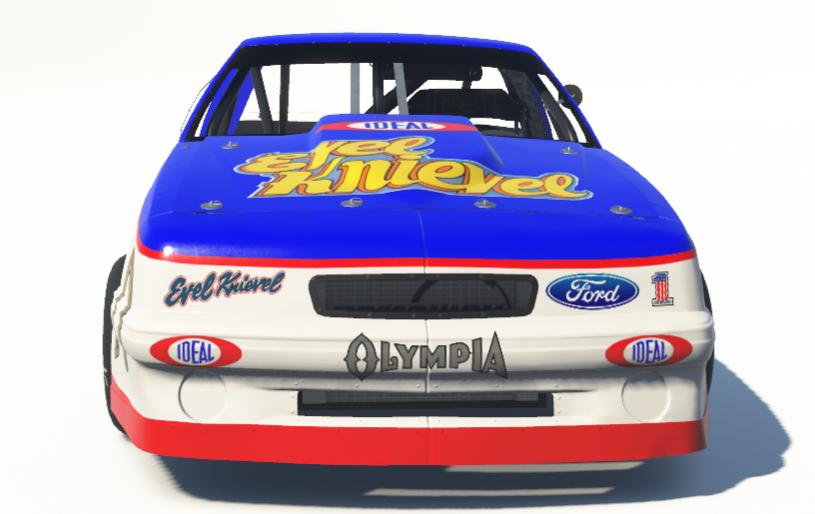 Evel Knievel by Joe Cowin - Trading Paints