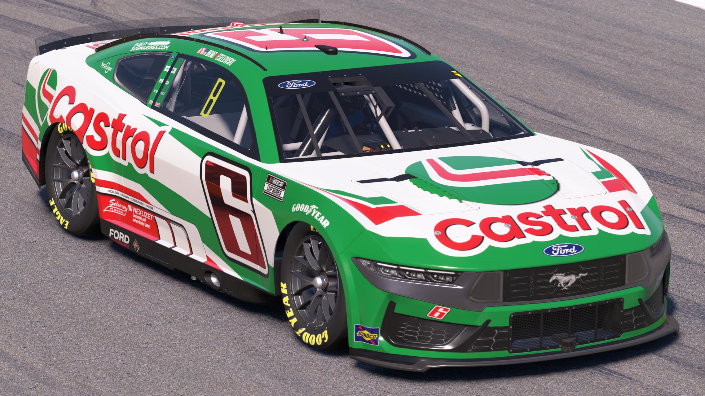 Brad Keselowski RFK Racing Castrol 2025 by Mick J. - Trading Paints
