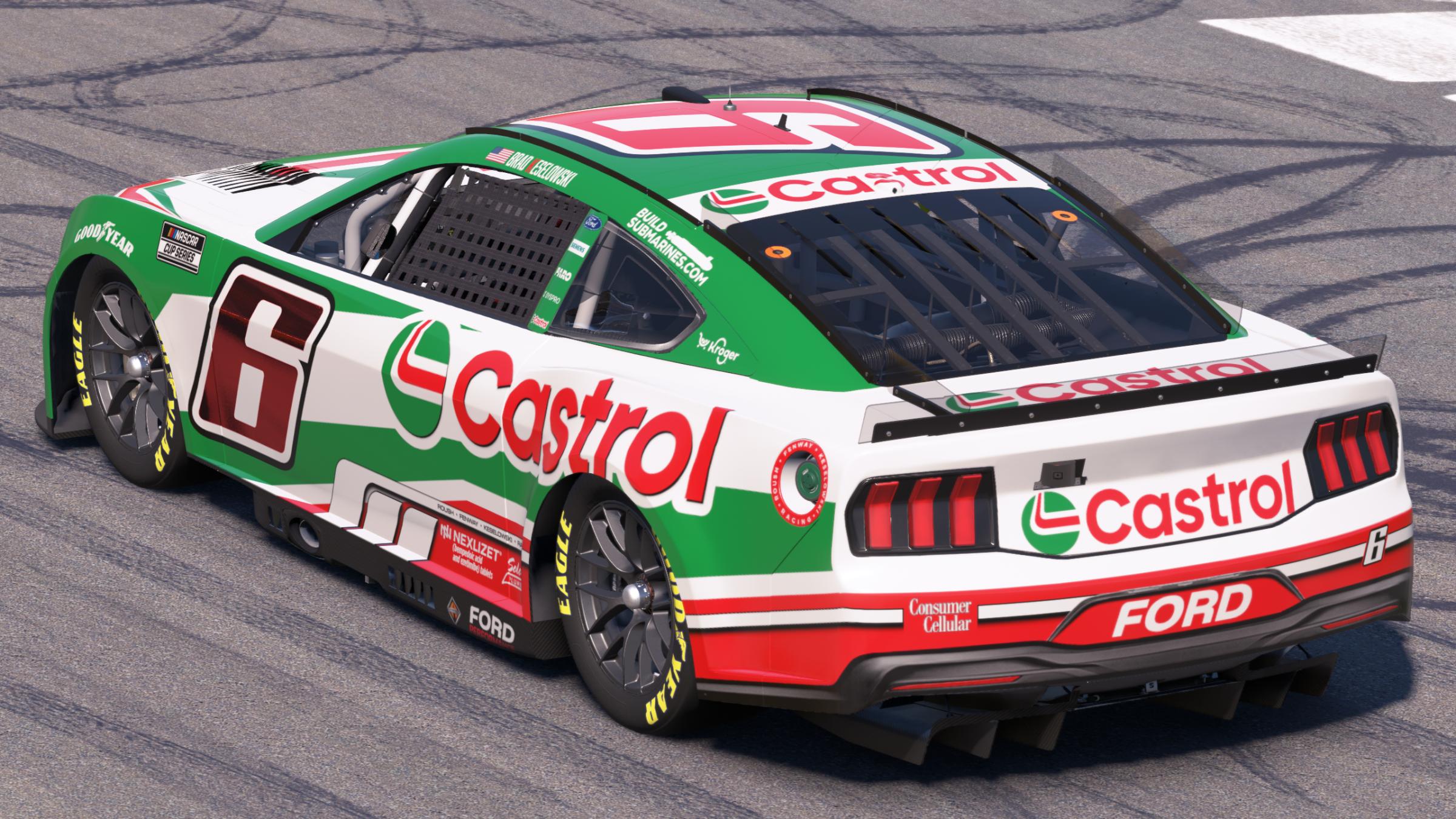 Brad Keselowski RFK Racing Castrol 2025 by Mick J. - Trading Paints