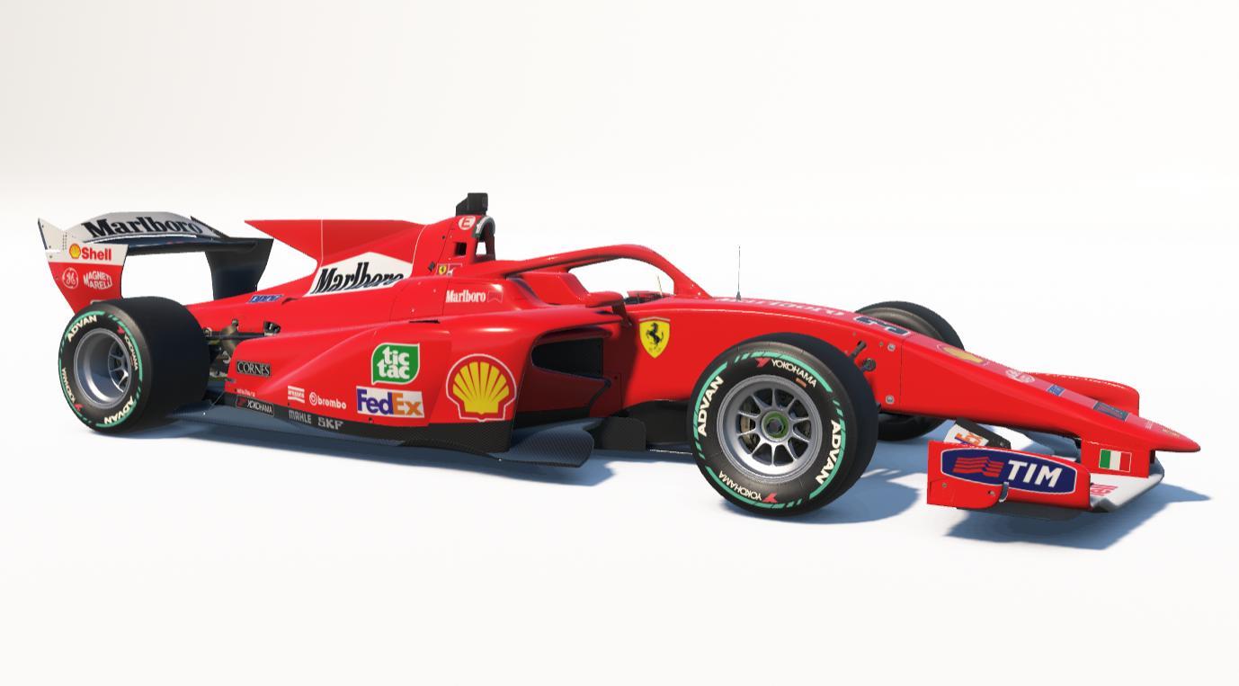 F1 2000 - Ferrari F2000 by Andrea Zanon - Trading Paints