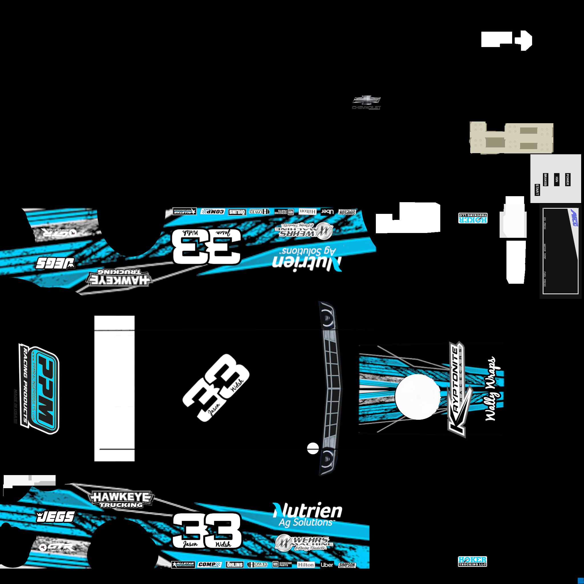Dirt Street Stock teal by Jason Welsh - Trading Paints