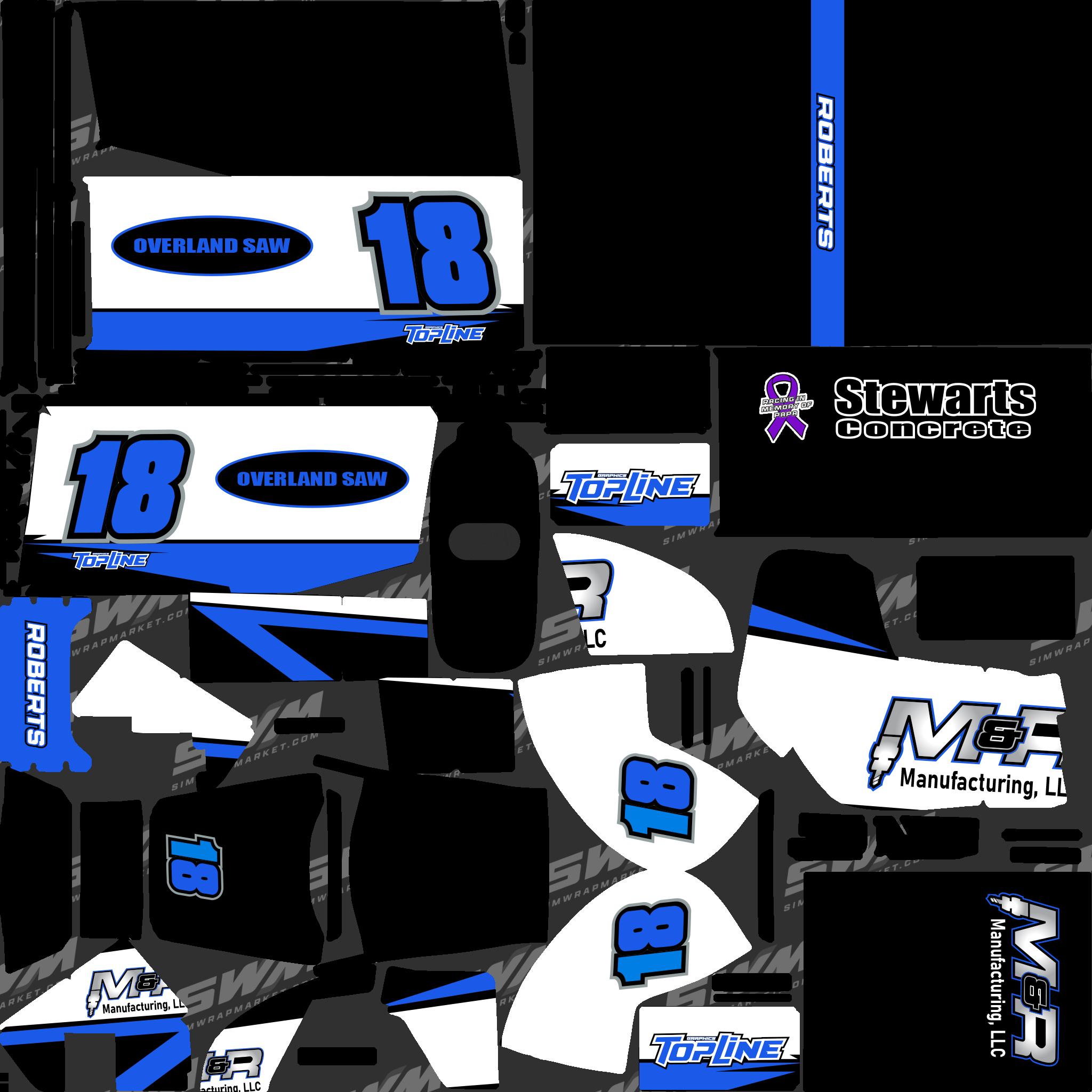 Titan Roberts Micro WINGED by Justin Lemon - Trading Paints