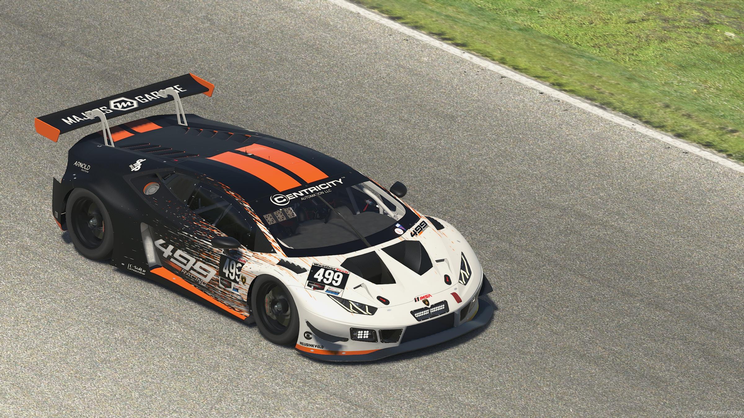 499RACING - Lambo GT3 4.0 (Orange) by Nick Eby - Trading Paints