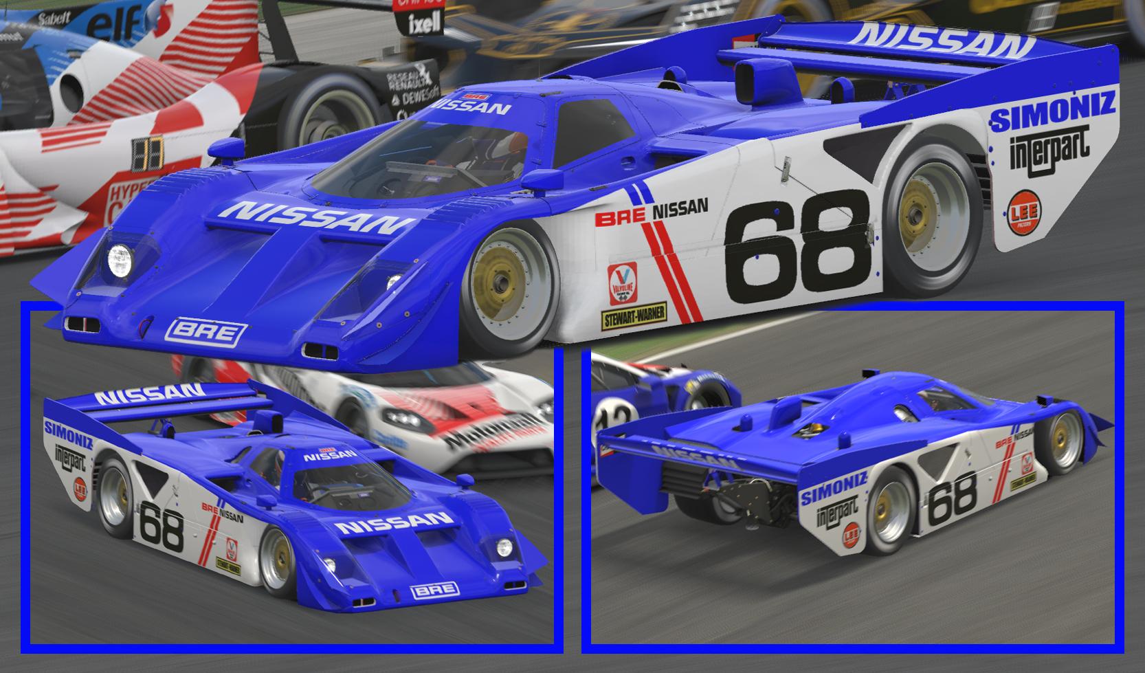 Nissan GTP BRE by Clyde Coman - Trading Paints