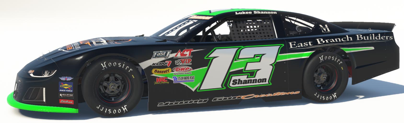Late Model luke shannon 13 spec map by Aiden Young - Trading Paints