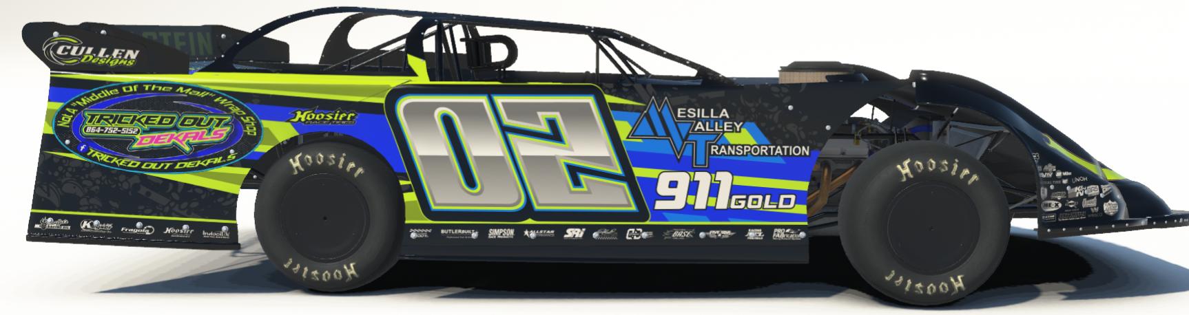 Jeffrey Kummer Blue Green DLM #02 by Connor Cullen - Trading Paints