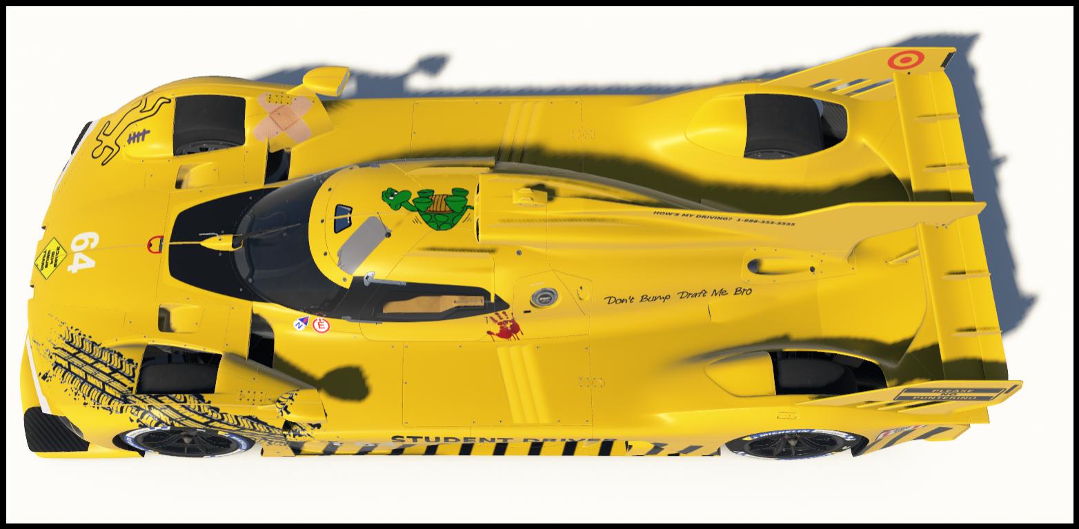 Student Driver - Ferrari 499P by Jeremy Kerr - Trading Paints