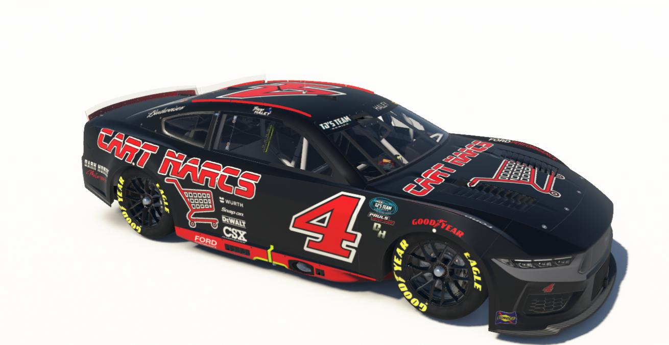 Cart Narcs Black 4wr by Trevor Haley - Trading Paints