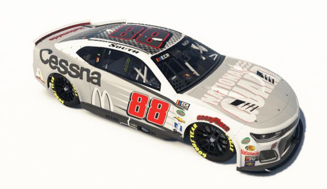 Red Eye Ghost Dale-tona by Gary Nash3 - Trading Paints