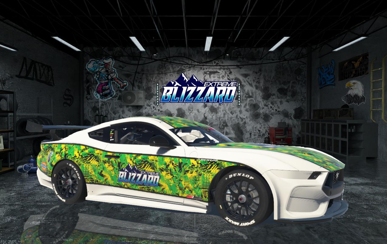 Blizzard Supercars Ford Mustang Gen 3 by Ben D. - Trading Paints