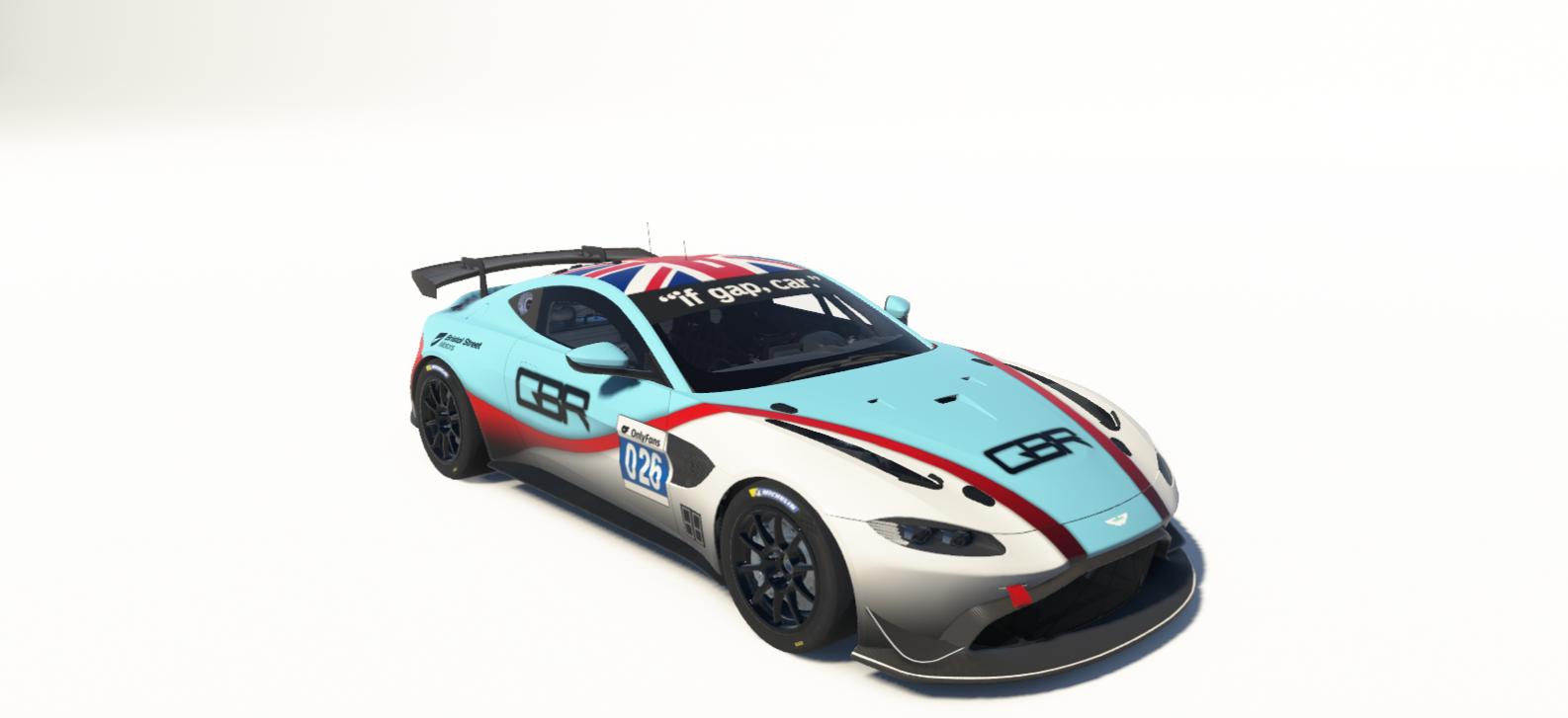 iSport GBR "If gap, car." Edition by Kyle W Durbin - Trading Paints