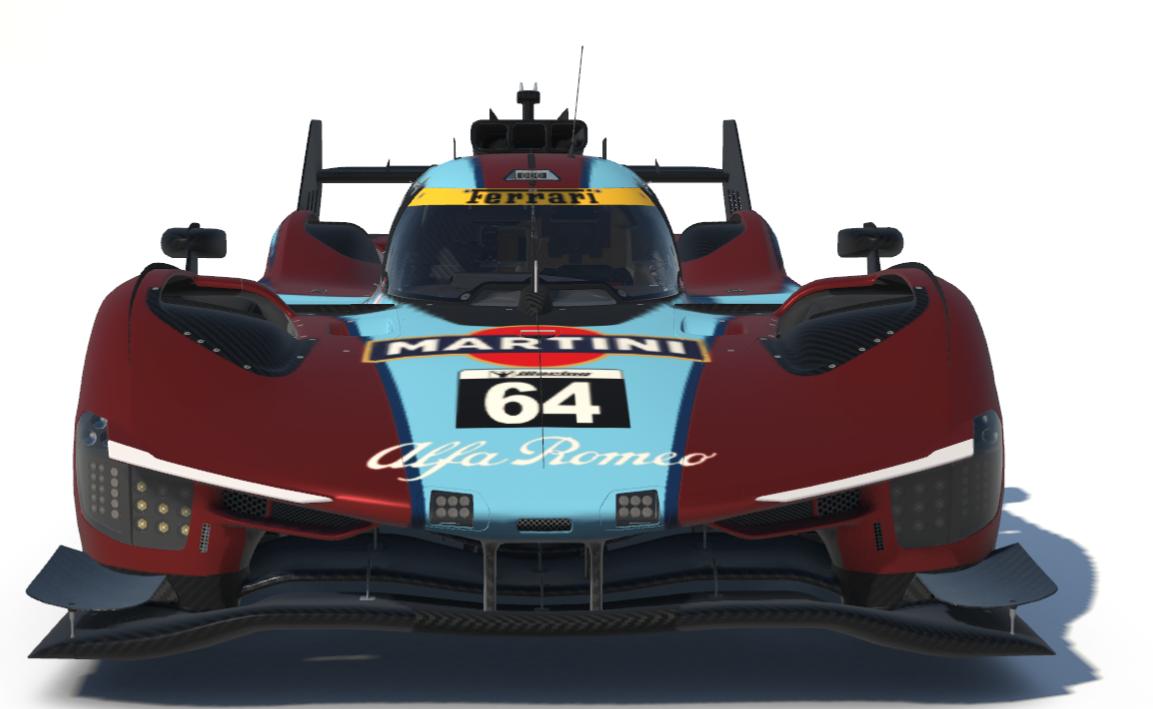 Ferrari GTP Martini by Stephen Evason - Trading Paints