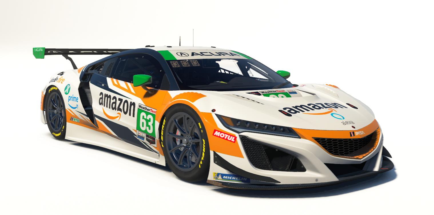 Amazon Acura NSX GTD by Tyler Marifke - Trading Paints