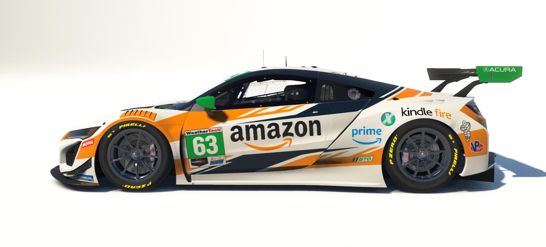 Amazon Acura NSX GTD by Tyler Marifke - Trading Paints