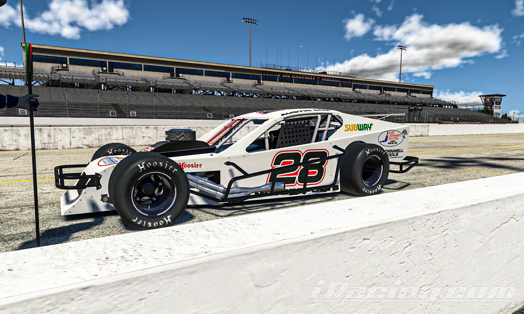 Austin Coe White Modified by Chandler Hutchins - Trading Paints