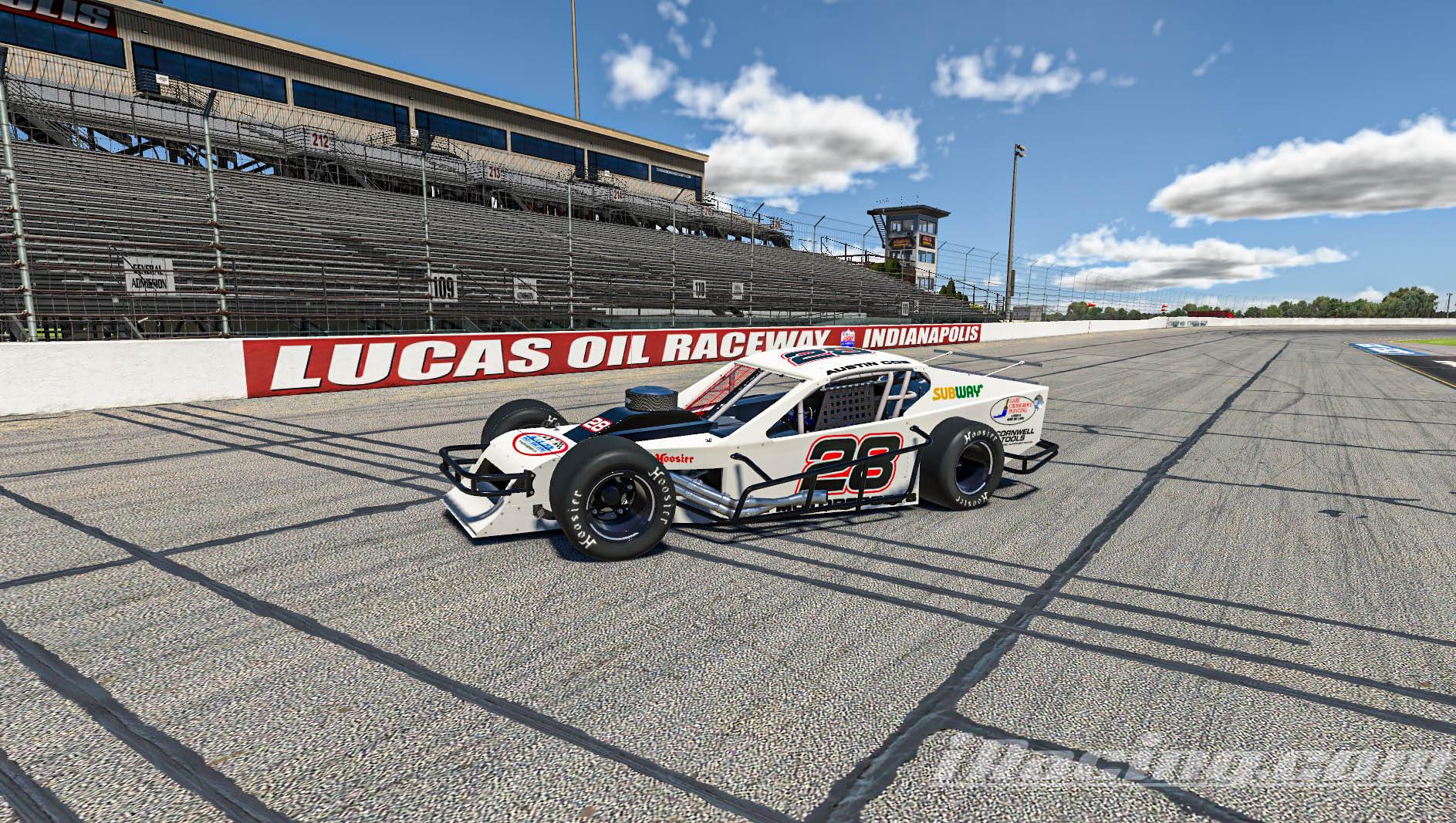 Austin Coe White Modified by Chandler Hutchins - Trading Paints
