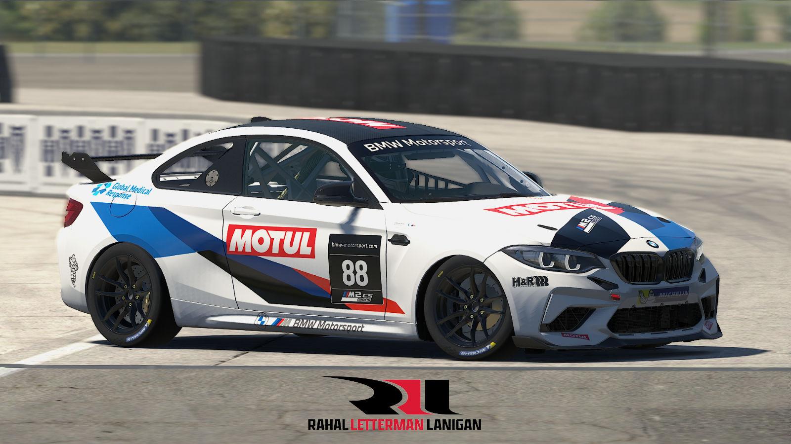 BMW Rahal Letterman Lanigan racing M2 CS by Stephane Parent - Trading ...