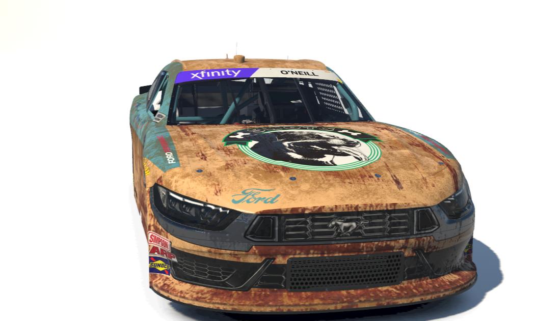 Christmas Vacation Mustang by Aiden O'Neill - Trading Paints