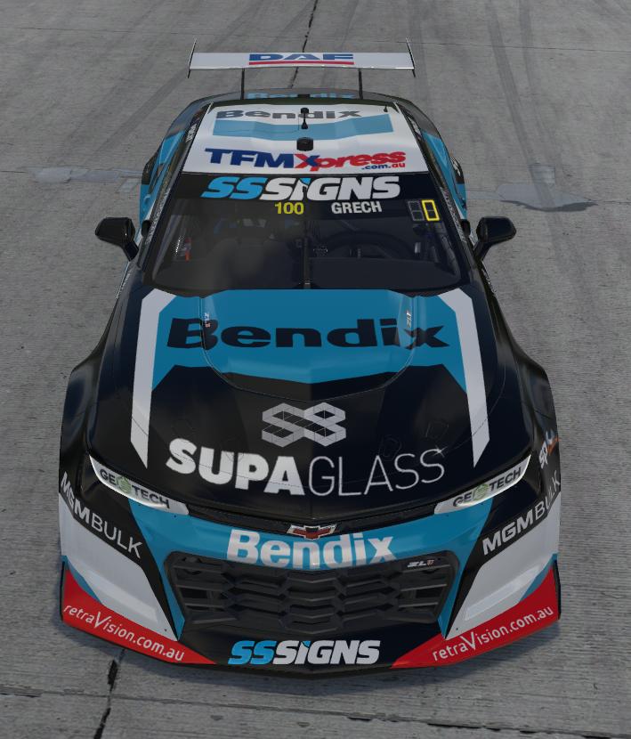 Nick Percat 2024 Bendix Launch livery replica by Kyle A Grech - Trading ...