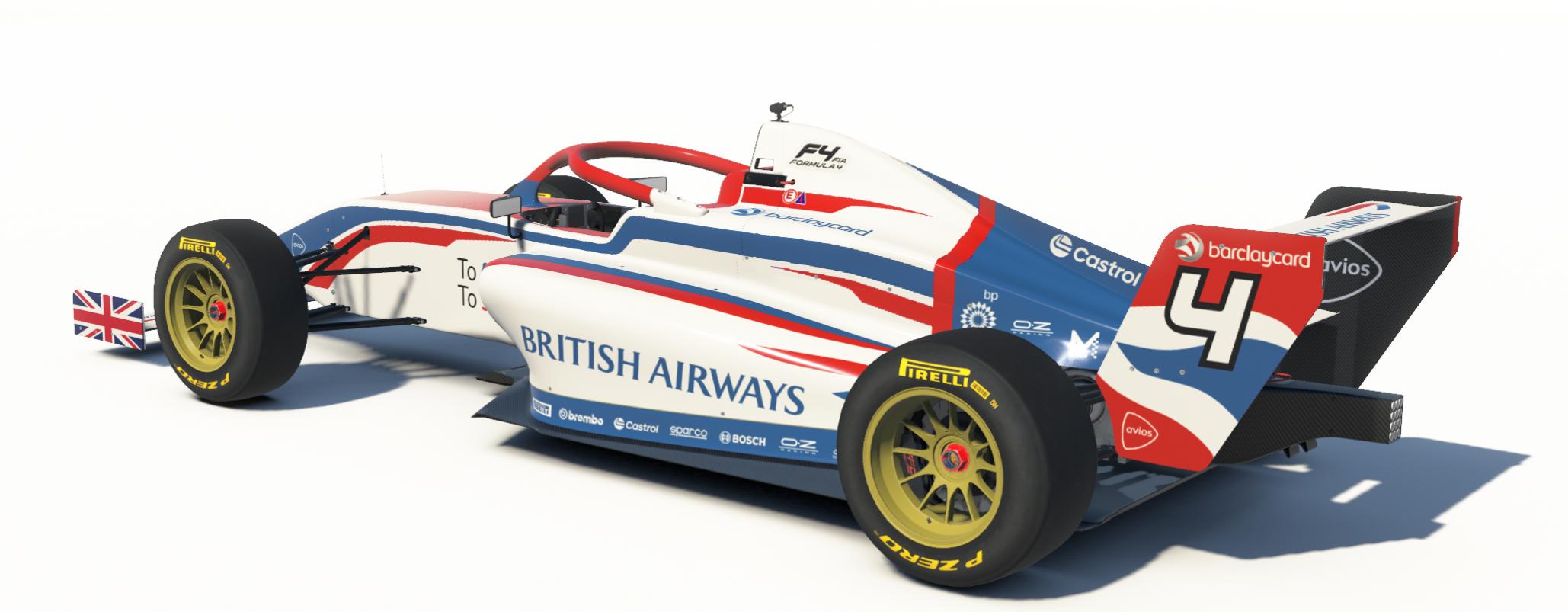 British Airways Racing Team by Myles Tarren - Trading Paints