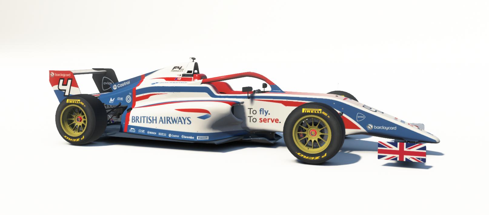 British Airways Racing Team by Myles Tarren - Trading Paints